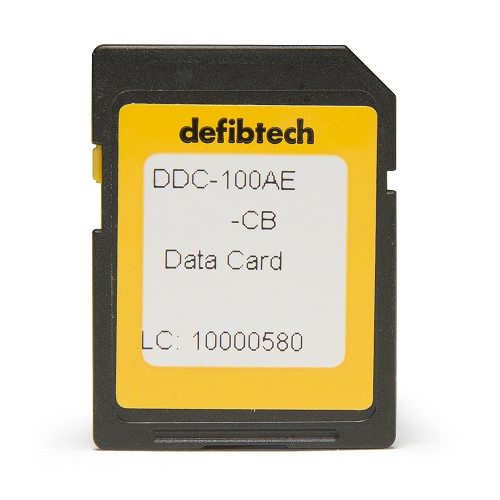 Defibtech Lifeline Or Lifeline AUTO AED Data Card w/Audio Recording ...
