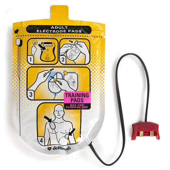 Defibtech TRAINING Electrode Kit – Workday Safety