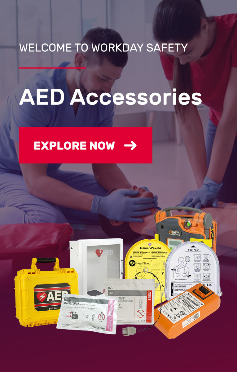 Shop AED Defibrillator and CPR Accessories | Workday Safety